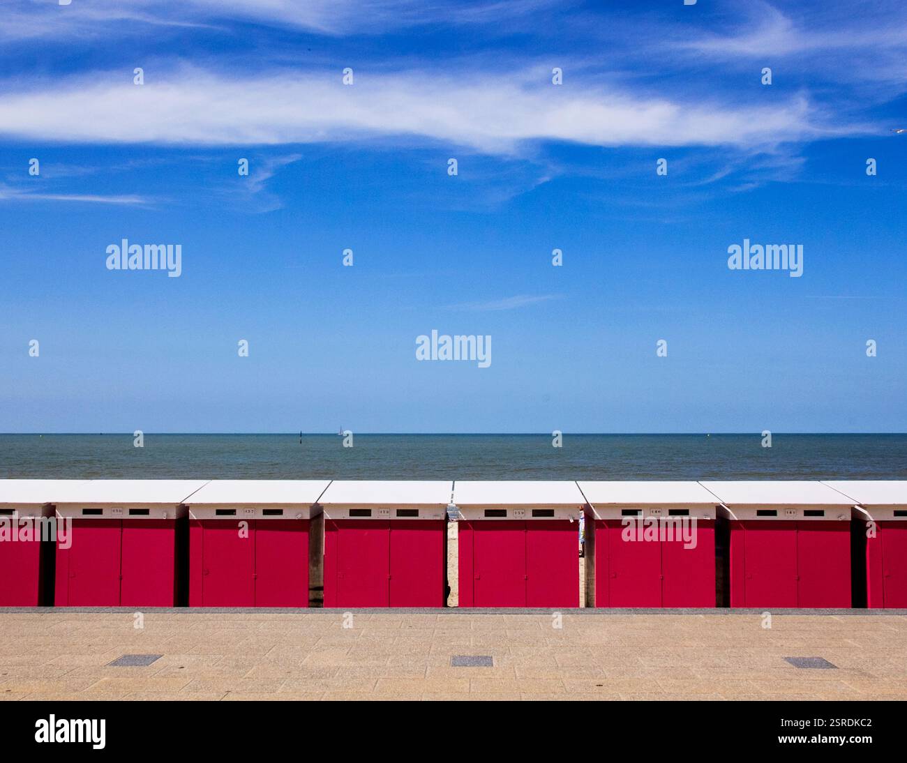View red cabins stand hi-res stock photography and images - Alamy