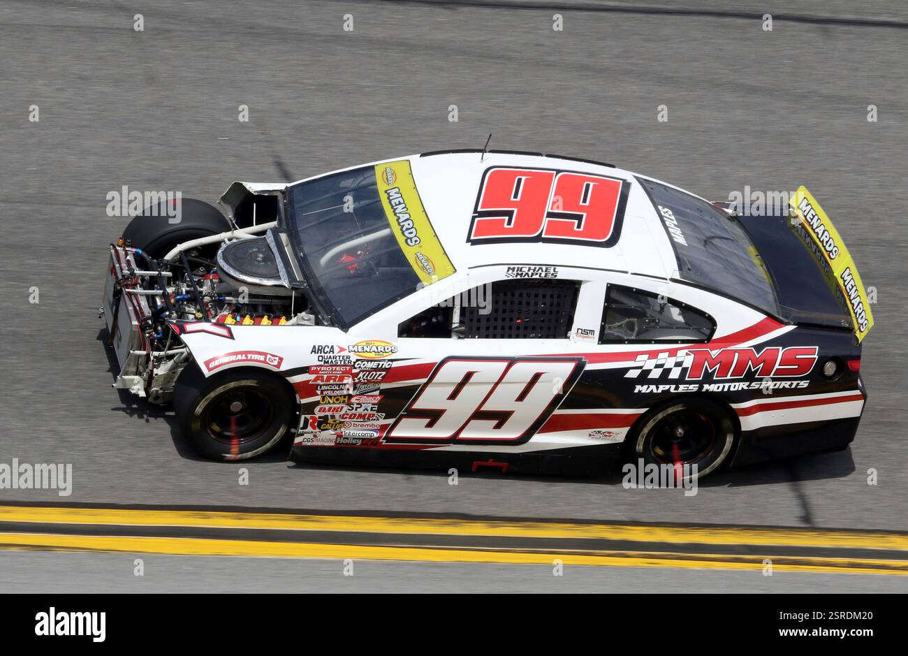 DAYTONA BEACH, FL - FEBRUARY 15: Michael Maples (#99 Don Ray Petroleum – Maples Motorsports ...