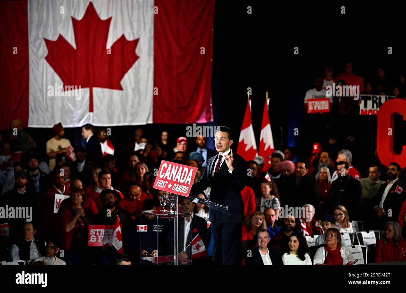 Ottawa, Can. 15th Feb, 2025. Conservative Leader Pierre Poilievre ...