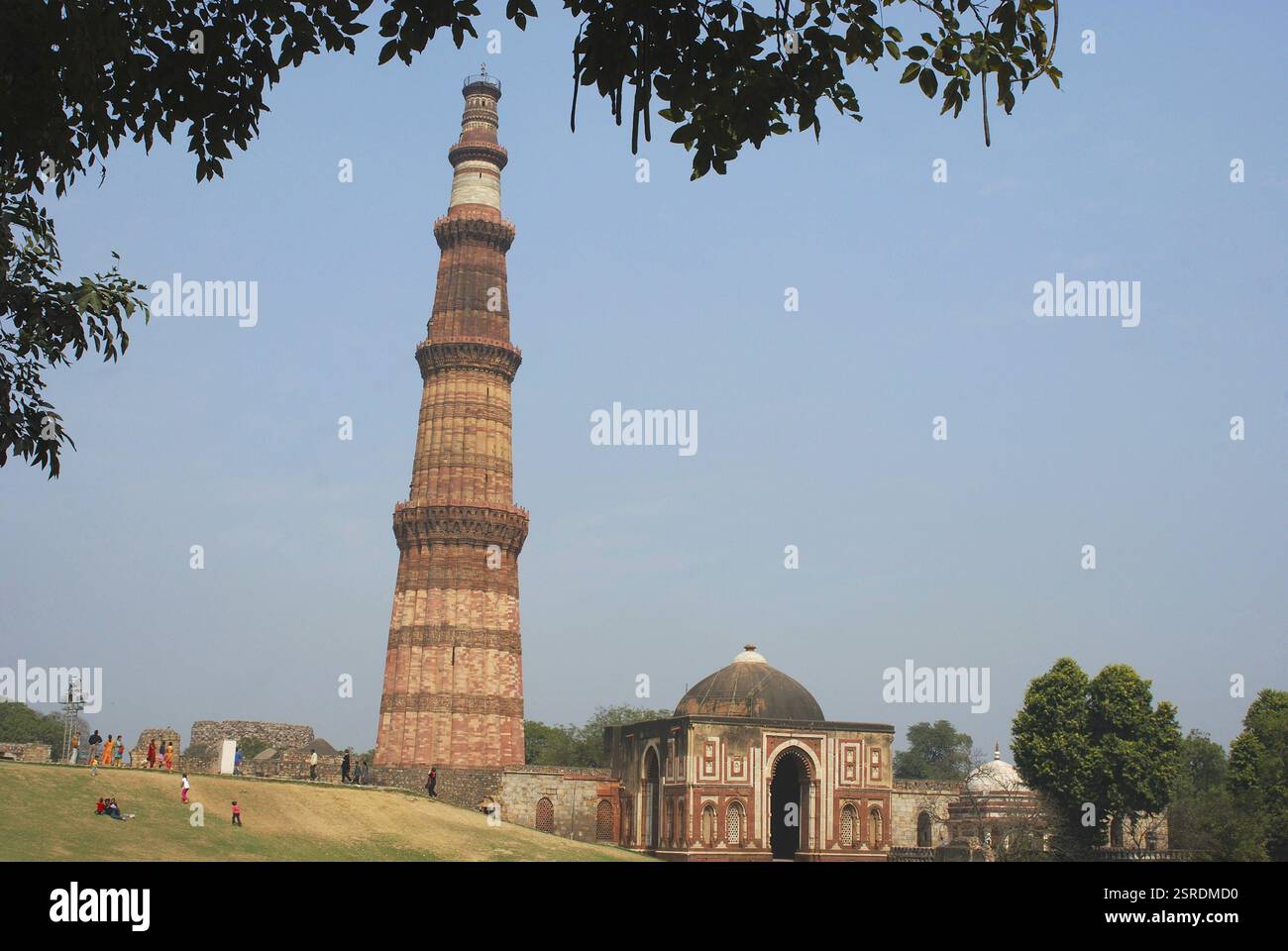 Back gate of Qutab Kutub Minar, Delhi, India, Asia Stock Photo - Alamy