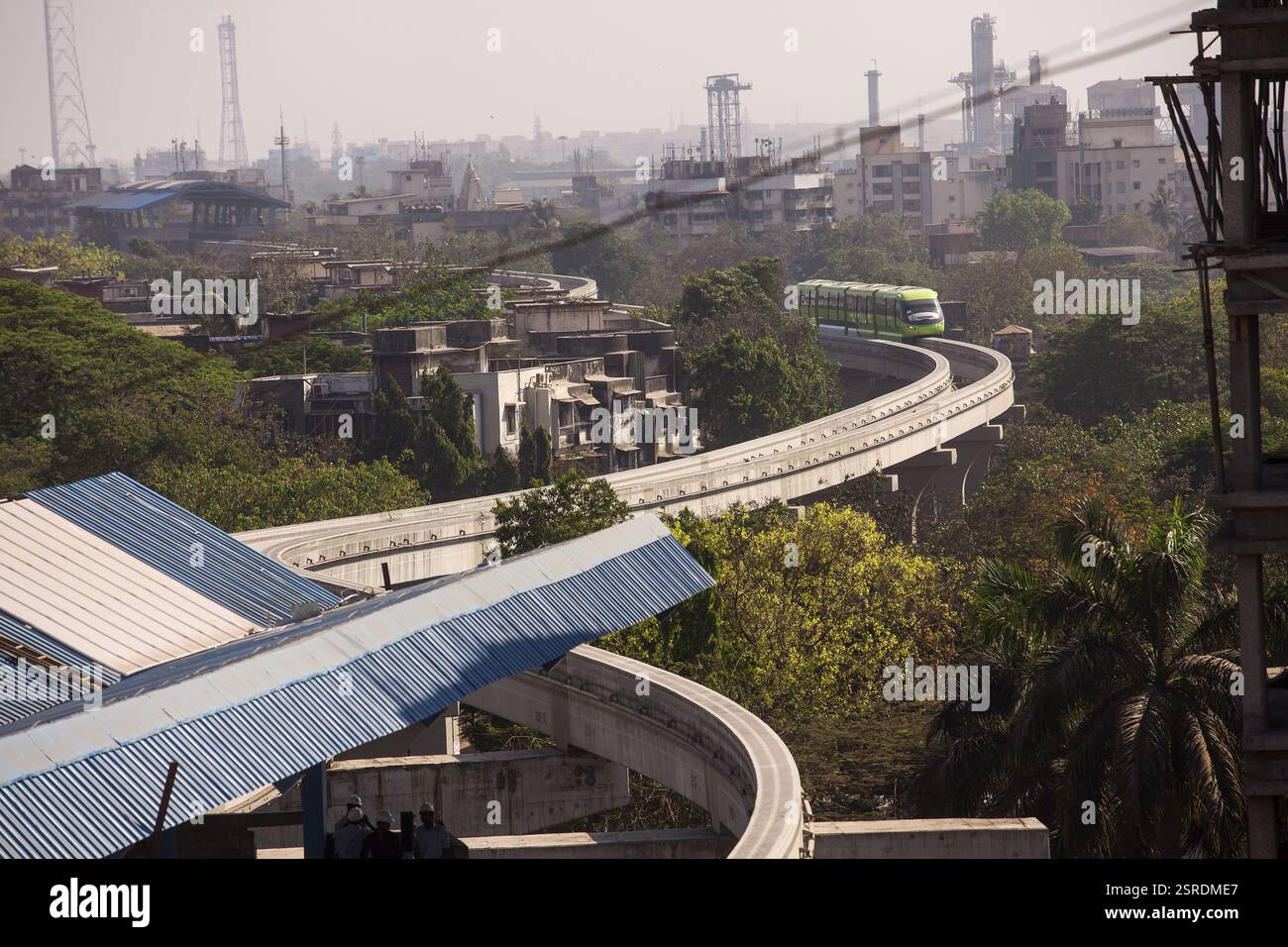 Monorail, Chembur, Mumbai, Maharashtra, India, Asia Stock Photo - Alamy