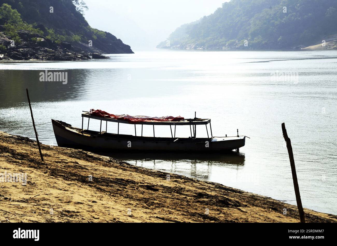 Godavari River Papi Hills Rajahmundry Andhra Pradesh India Asia Stock ...