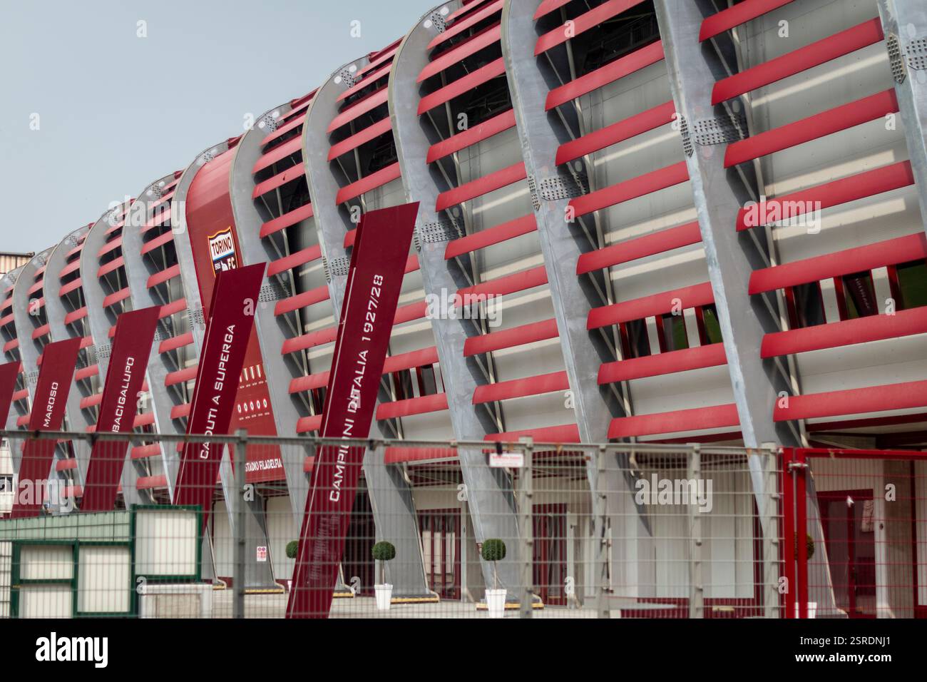 The Filadelfia Stadium, home of the mythical Grande Torino team, come ...
