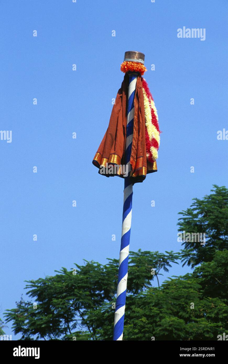 Gudi Padva festival symbol of Hindu new year, Thane, Maharashtra, India ...