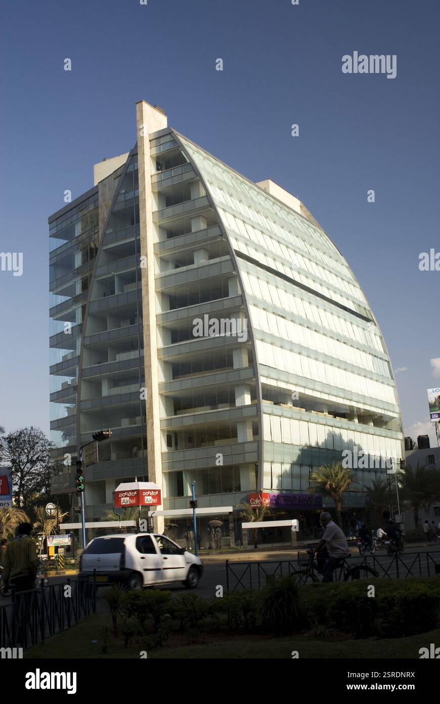 Modern building in Bangalore, Karnataka, India, Asia Stock Photo - Alamy