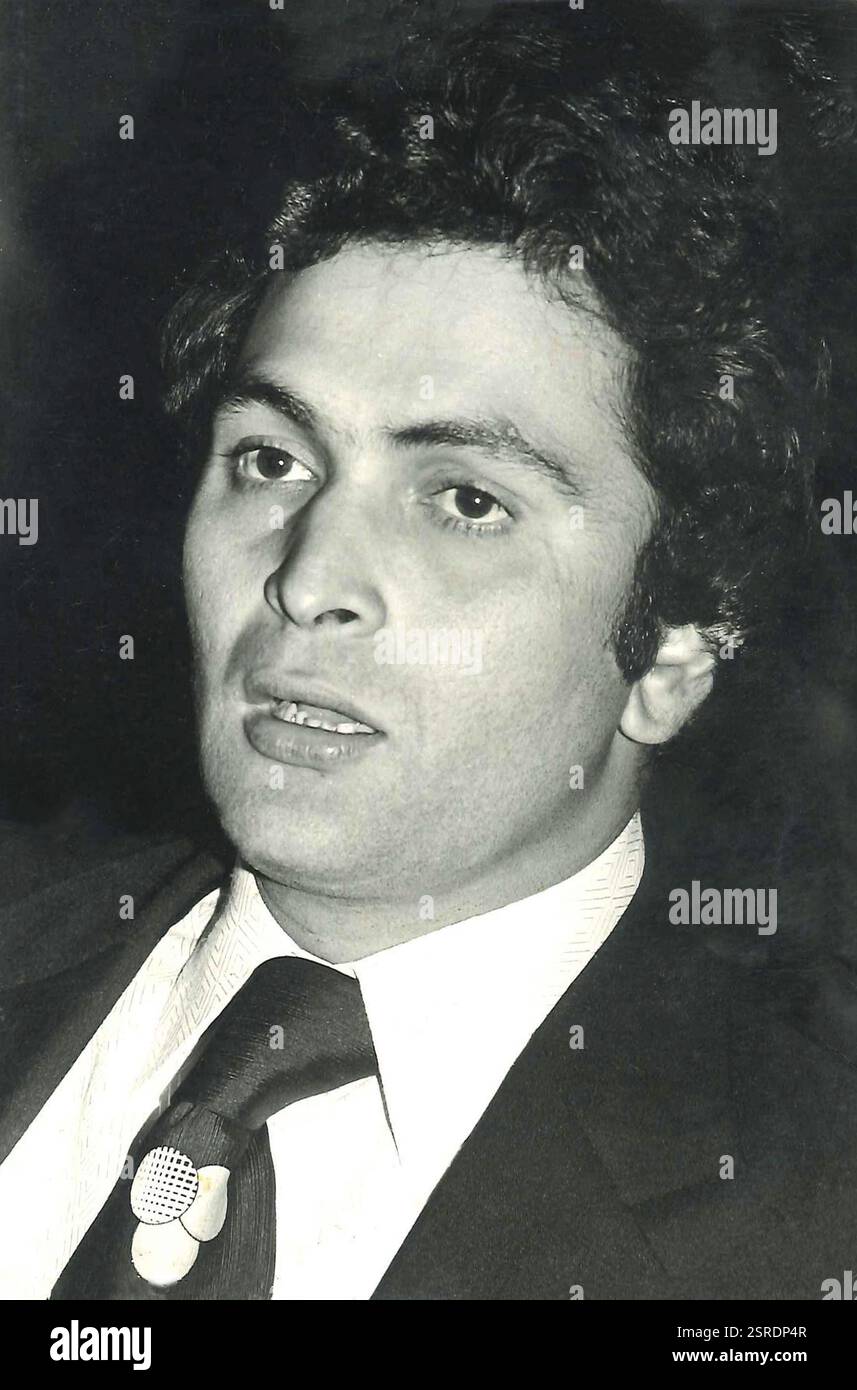 Indian Bollywood film actor, Rishi Kapoor, India, Asia Stock Photo - Alamy