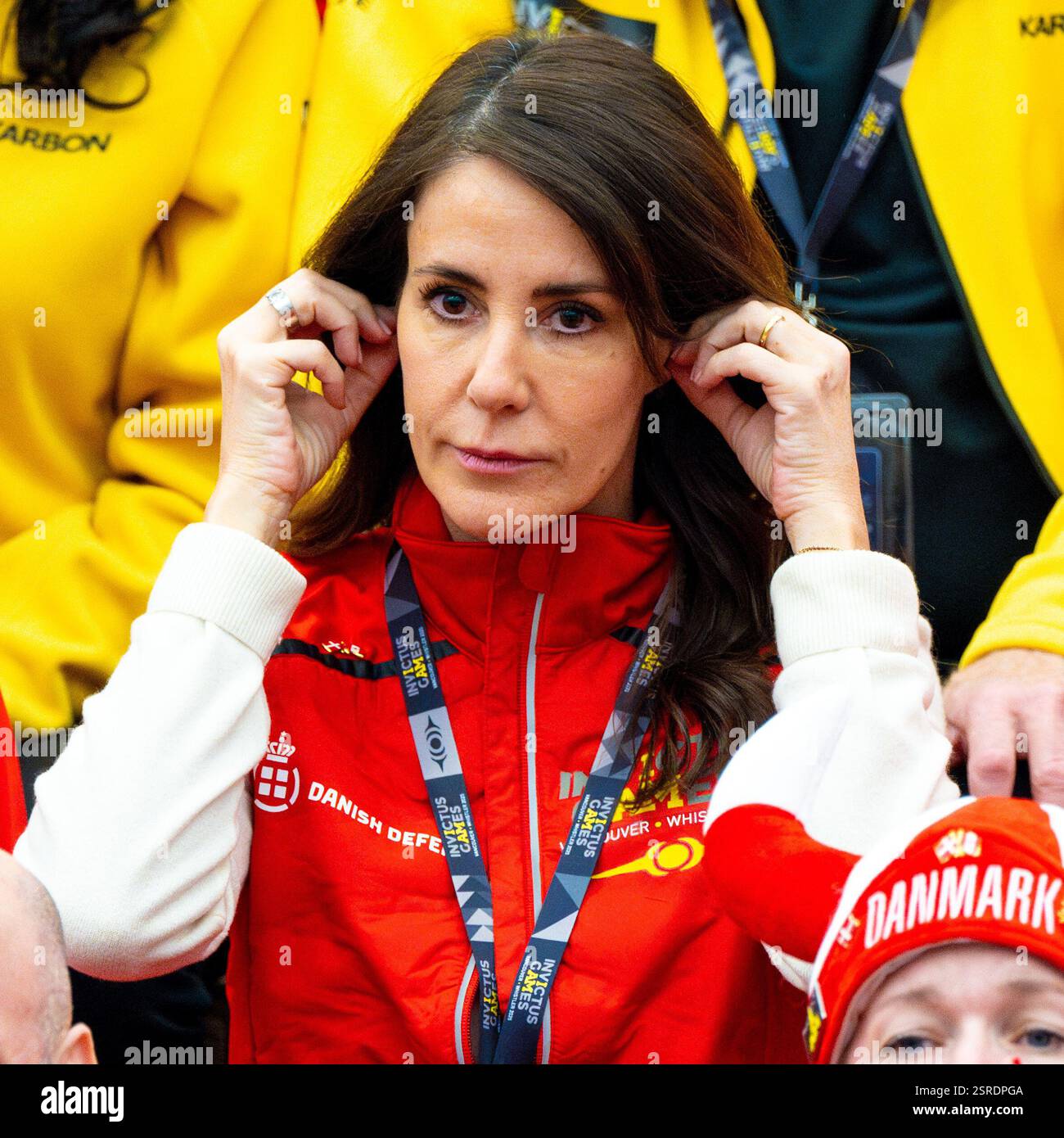 Vancouver, Canada. 15th Feb, 2025. Princess Marie at Sitting Volleyball ...