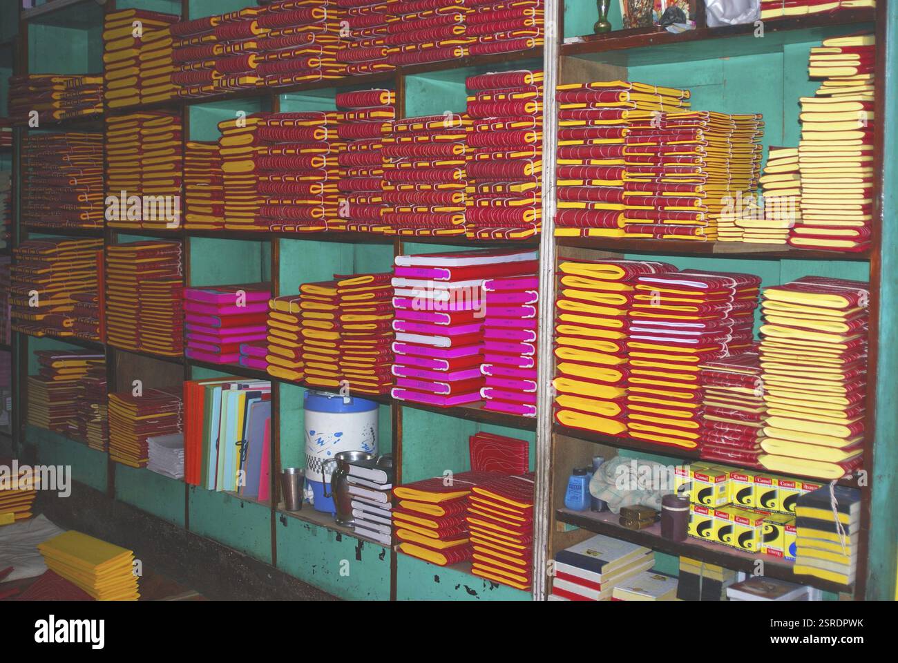 Traditional Marwari accounts books in shop, Jodhpur, Rajasthan, India ...
