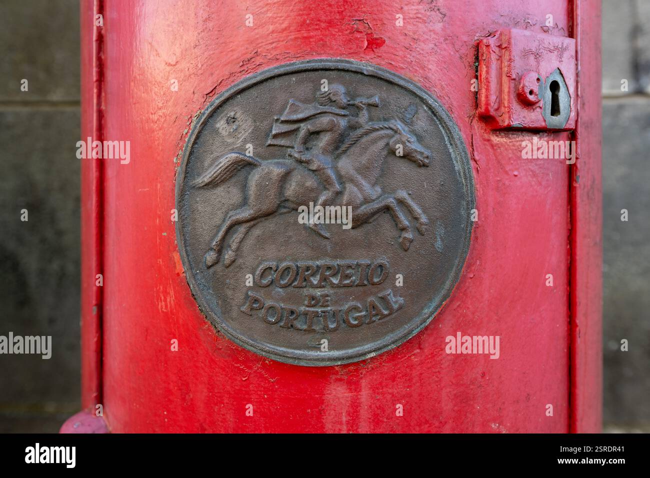 Portuguese mailbox "Correio de Portugal" - Mail of Portugal in Terceira ...