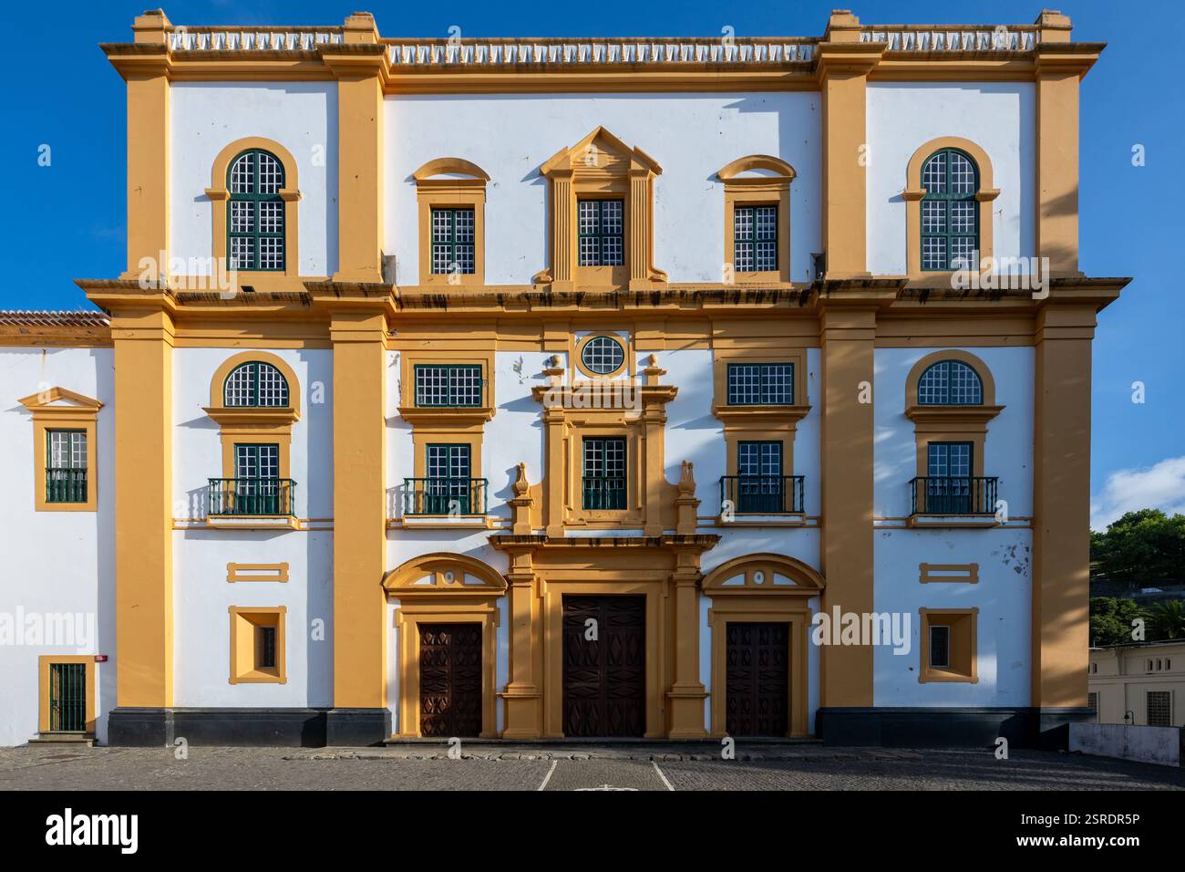 The Church of Our Lady of Mount Carmel in Angra do Heroismo, Terceira ...