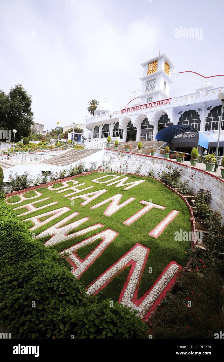 Universal peace hall or om shanti bhawan, Mount Abu, Rajasthan, India ...