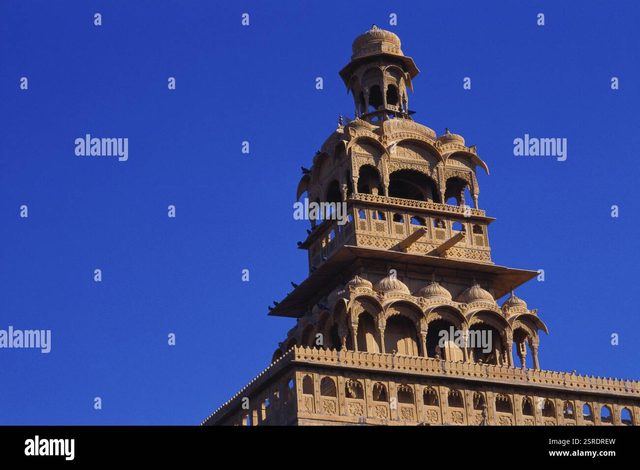 Tazia tower, Badal Vilas, Jaisalmer, Rajasthan, India, Asia Stock Photo ...