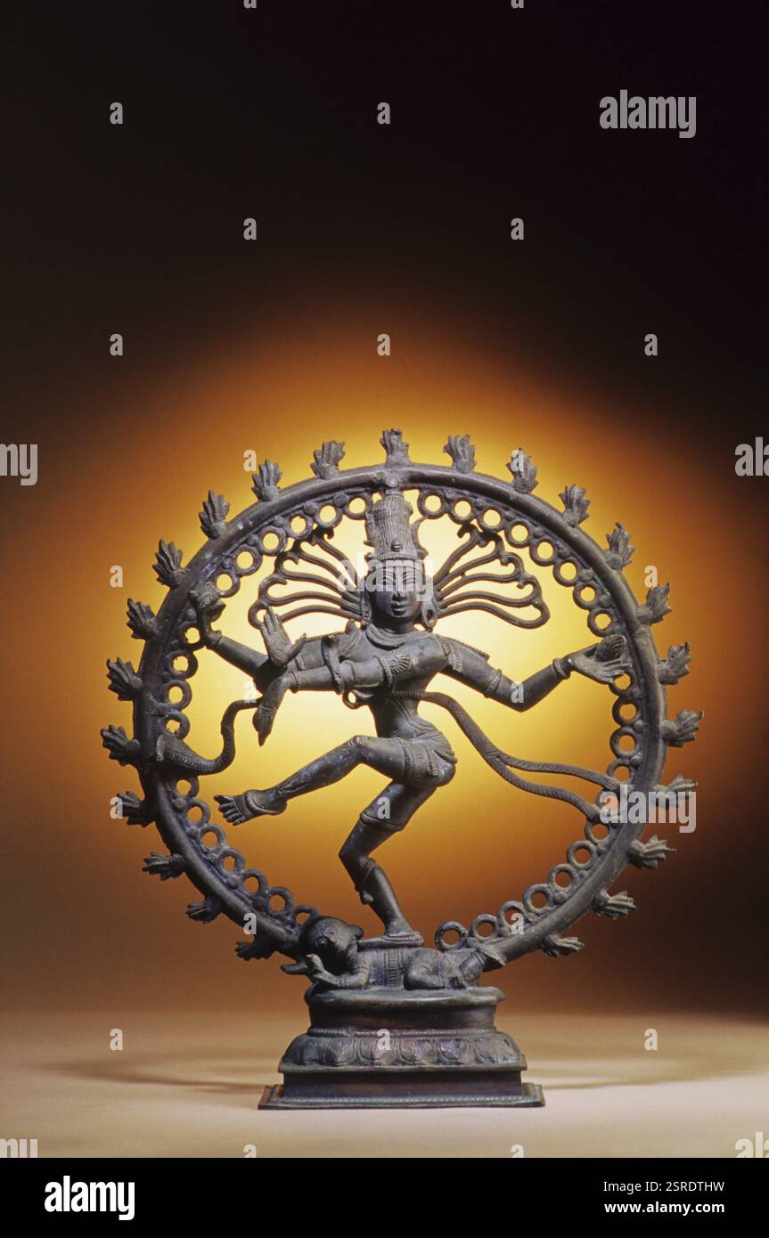 Nataraja sculpture, dancing Lord Shiva Stock Photo - Alamy