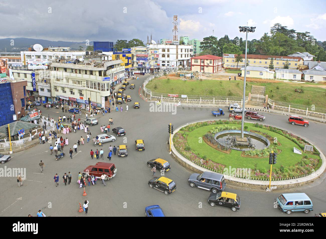 Aerial view of shillong town, Meghalaya, India, Asia Stock Photo - Alamy