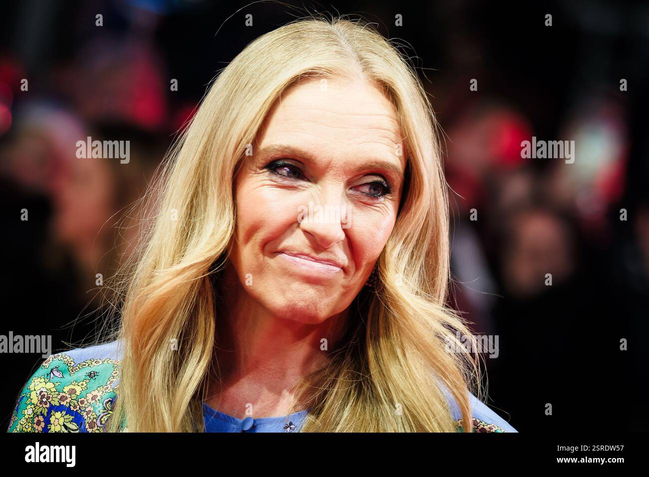 Berlin, Germany. 15 February 2025. Toni Collette poses on the red ...
