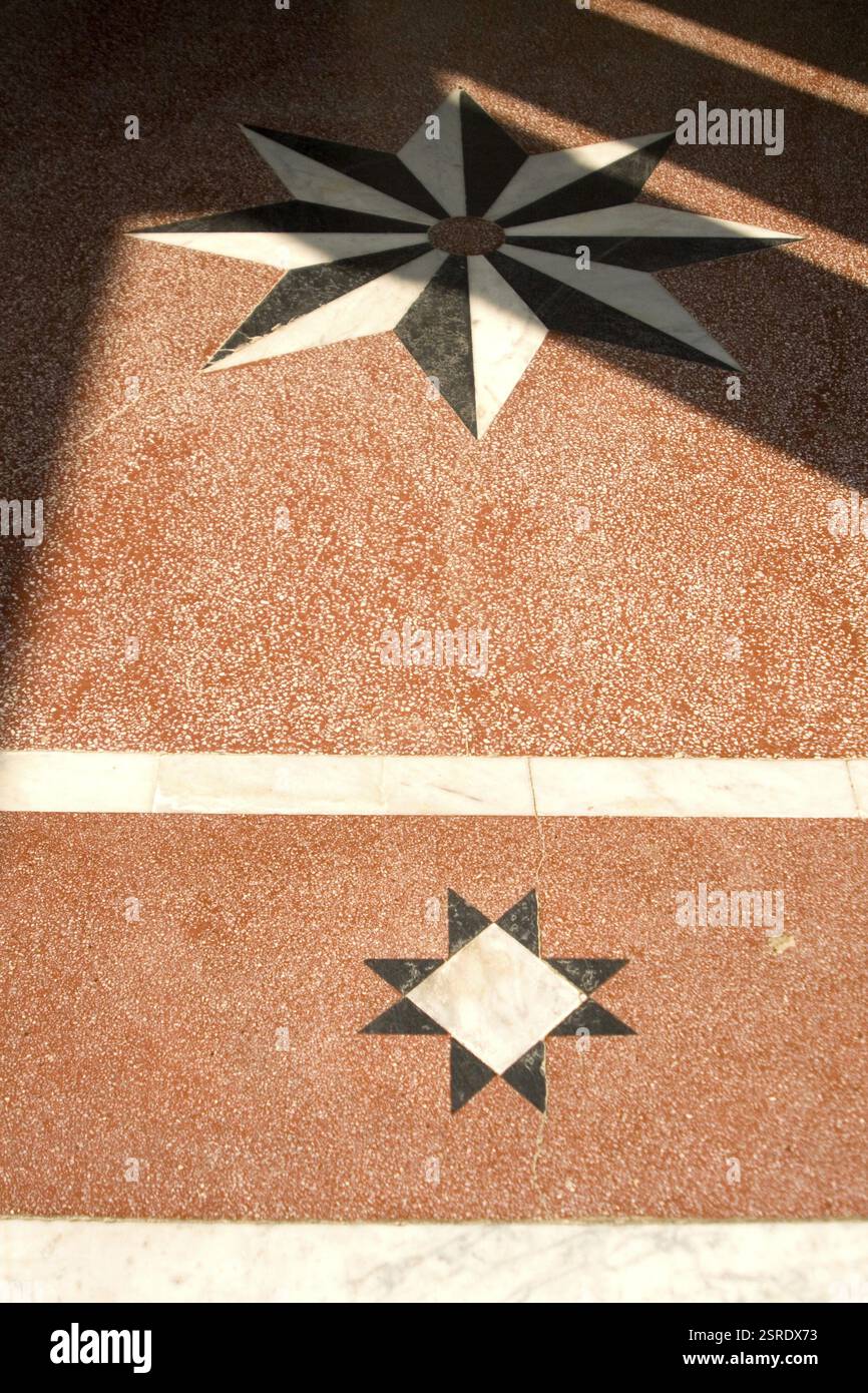 Design flooring of anand bhawan home of jawaharlal nehru, Allahabad ...