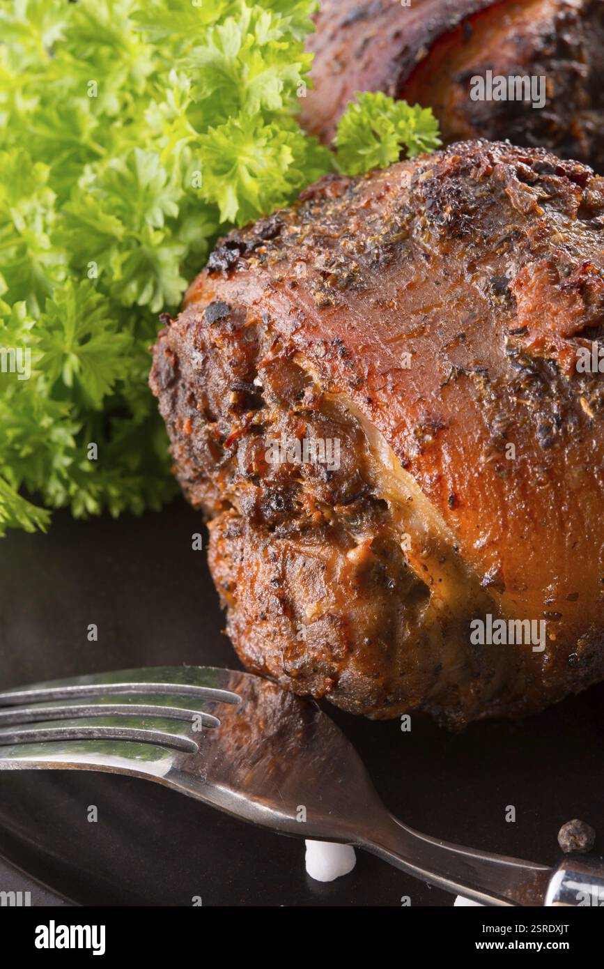 Pickled ham hock Stock Photo - Alamy