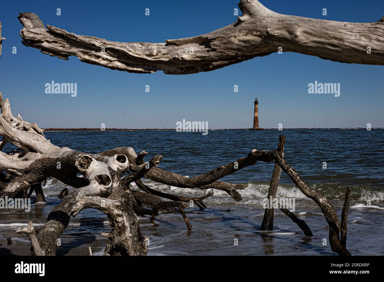 Morris Island Lighthouse Stock Photo - Alamy