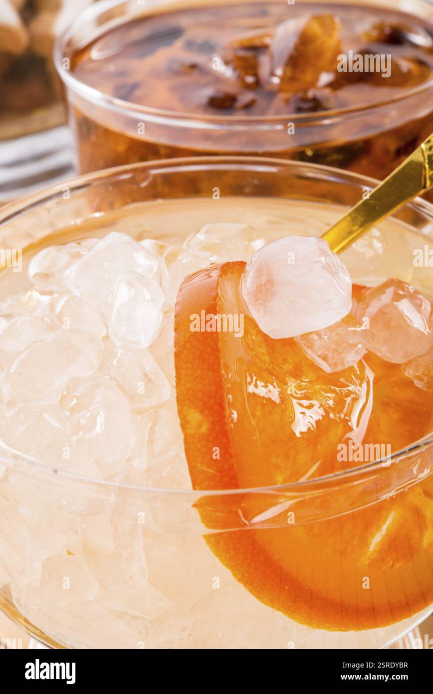 Tea with rock candy Stock Photo - Alamy