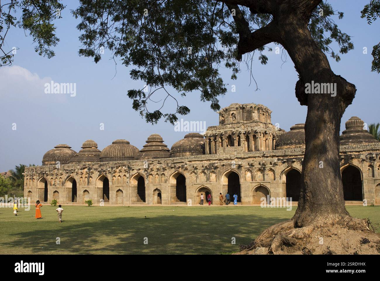 Elephant Stable, Hampi, Karnataka, India, Asia Stock Photo - Alamy