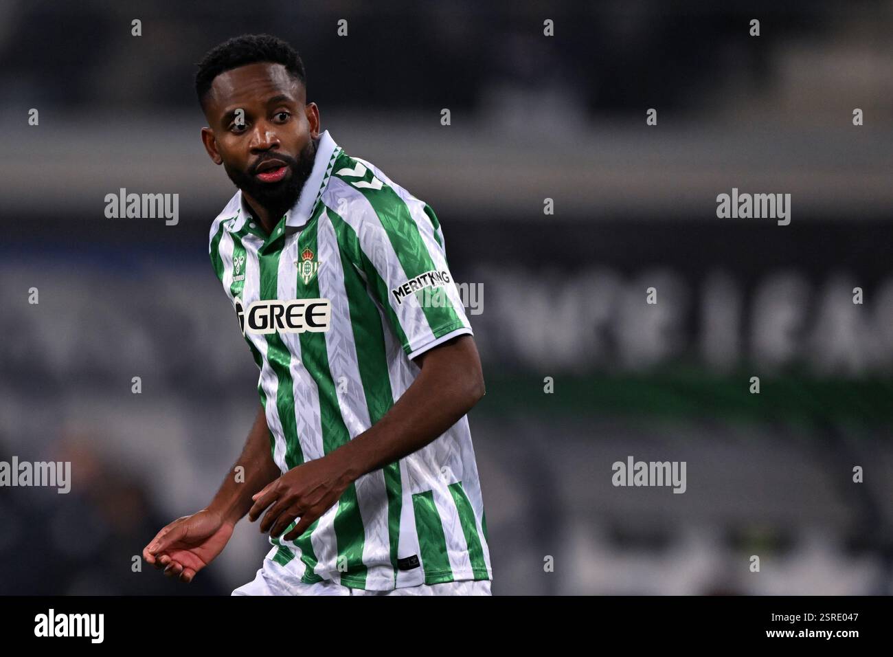 GENT - Cedric Bakambu of Real Betis during the UEFA Europa Conference ...