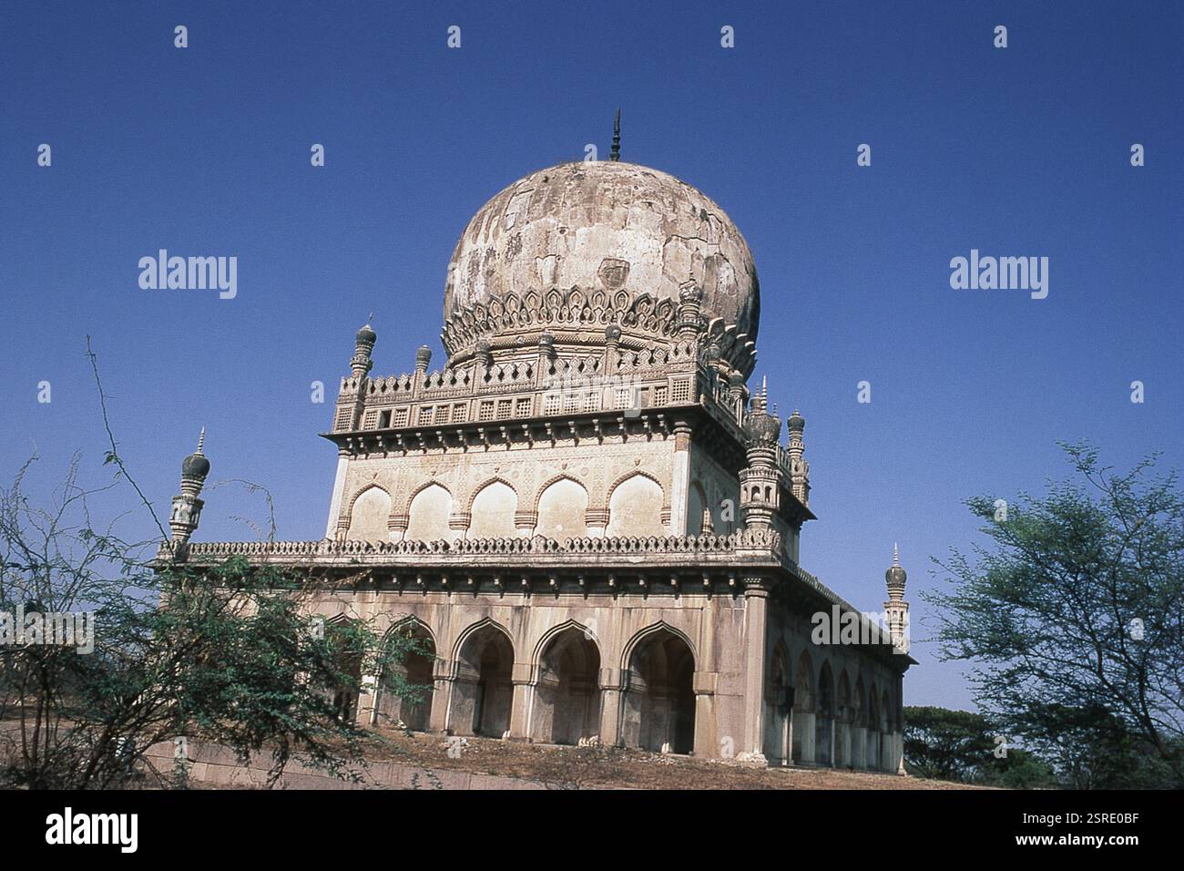 Qutb Shahi Tombs, Golconda Fort, Hyderabad, Andhra Pradesh, India, Asia ...