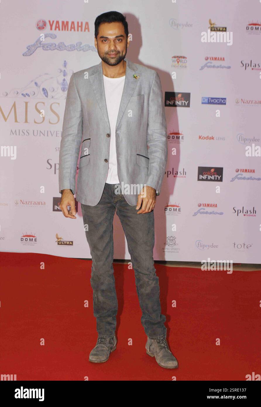 Bollywood actor Abhay Deol during the grand finale of Yamaha Fascino ...