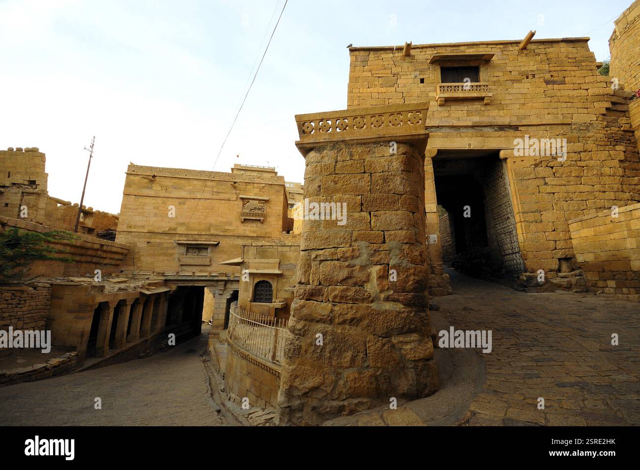 Ganesh pol gate in Jaisalmer fort, Rajasthan, India, Asia Stock Photo ...
