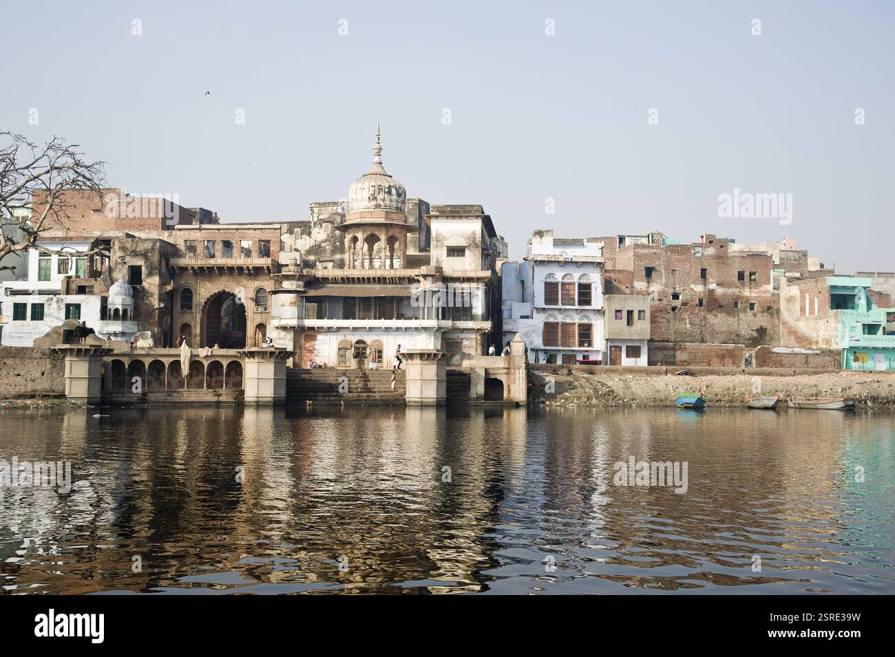 Yogmaya ghat mathura uttar pradesh, india, asia Stock Photo - Alamy
