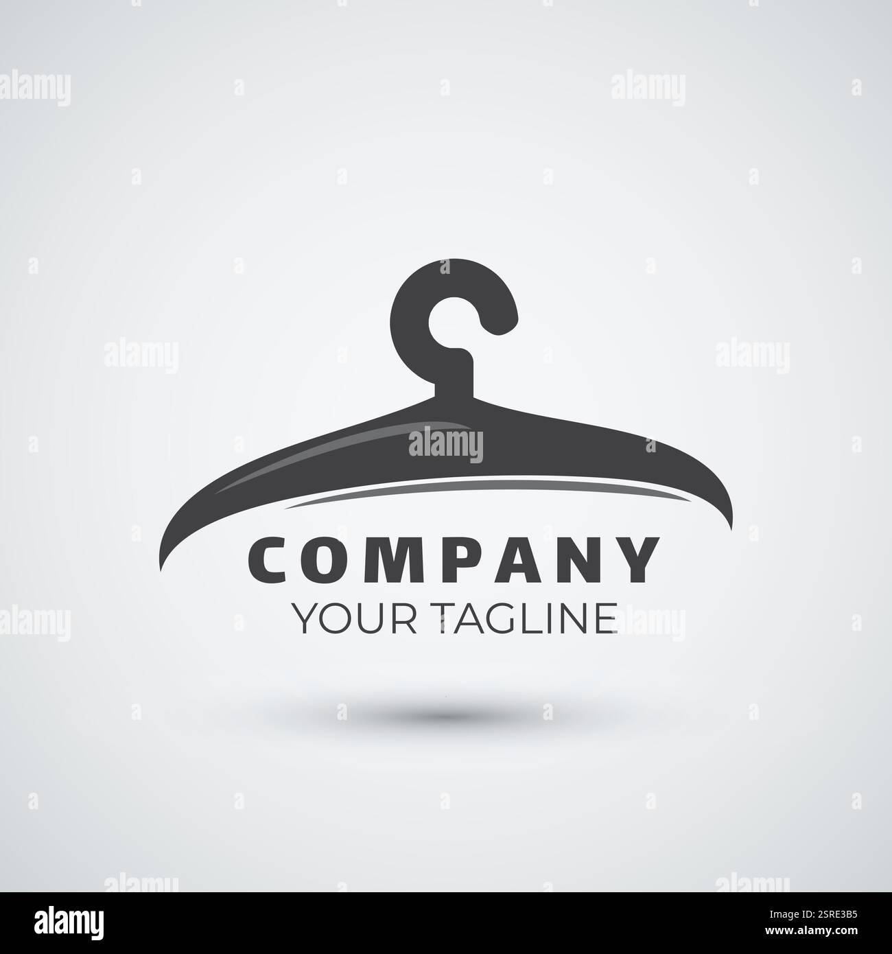 Hanger logo Stock Vector Images - Alamy