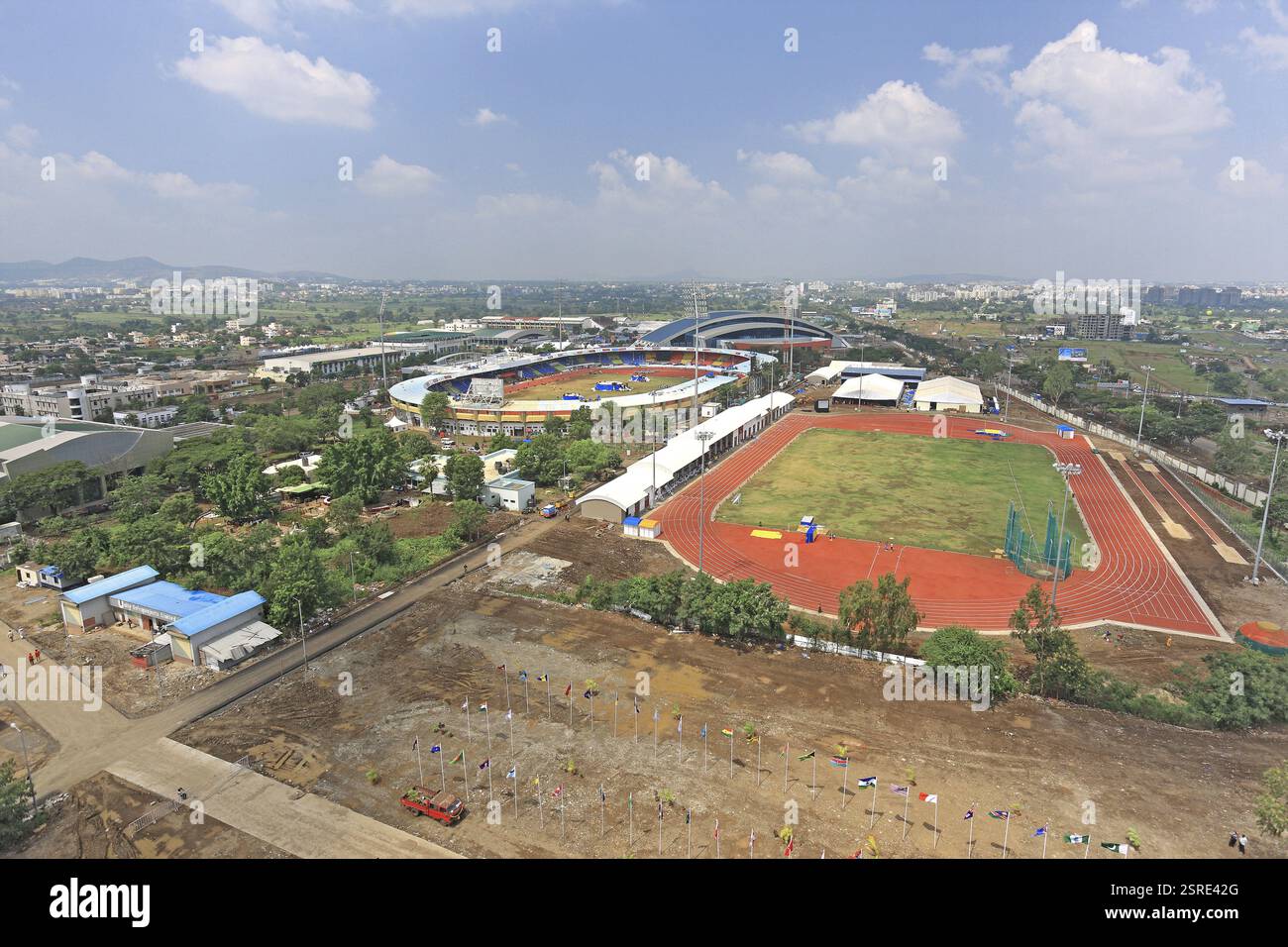 Balewadi stadium and sports complex in, Pune, Maharashtra, India, Asia ...