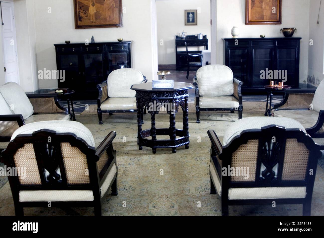 Antique furniture in anand bhawan home of jawaharlal nehru, Allahabad ...