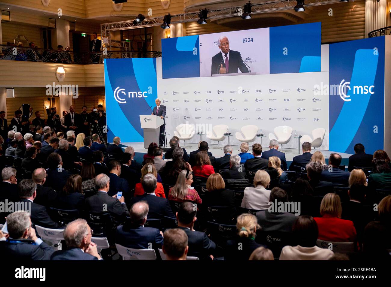 Munich, Germany. 15th Feb, 2025. ANT'NIO COSTA, President of the ...