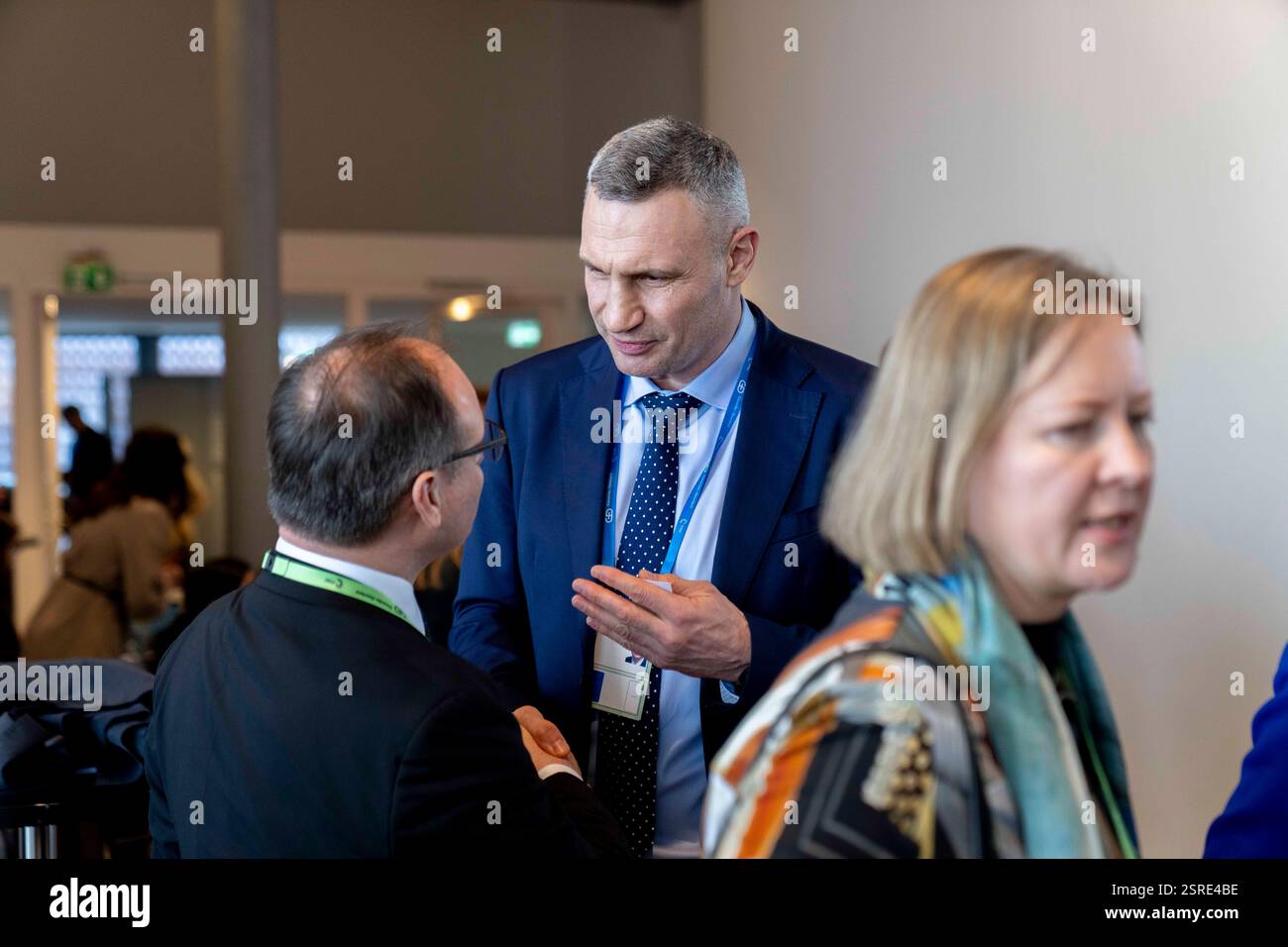 Munich, Germany. 15th Feb, 2025. VITALI KLITSCHKO, mayor of Kyiv, at ...