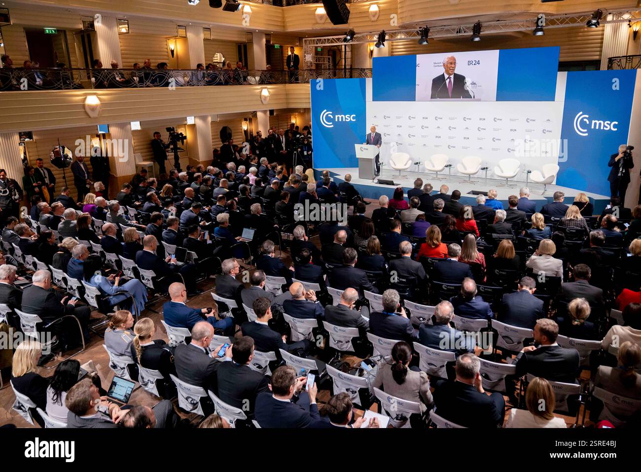 Munich, Germany. 15th Feb, 2025. ANT'NIO COSTA, President of the ...