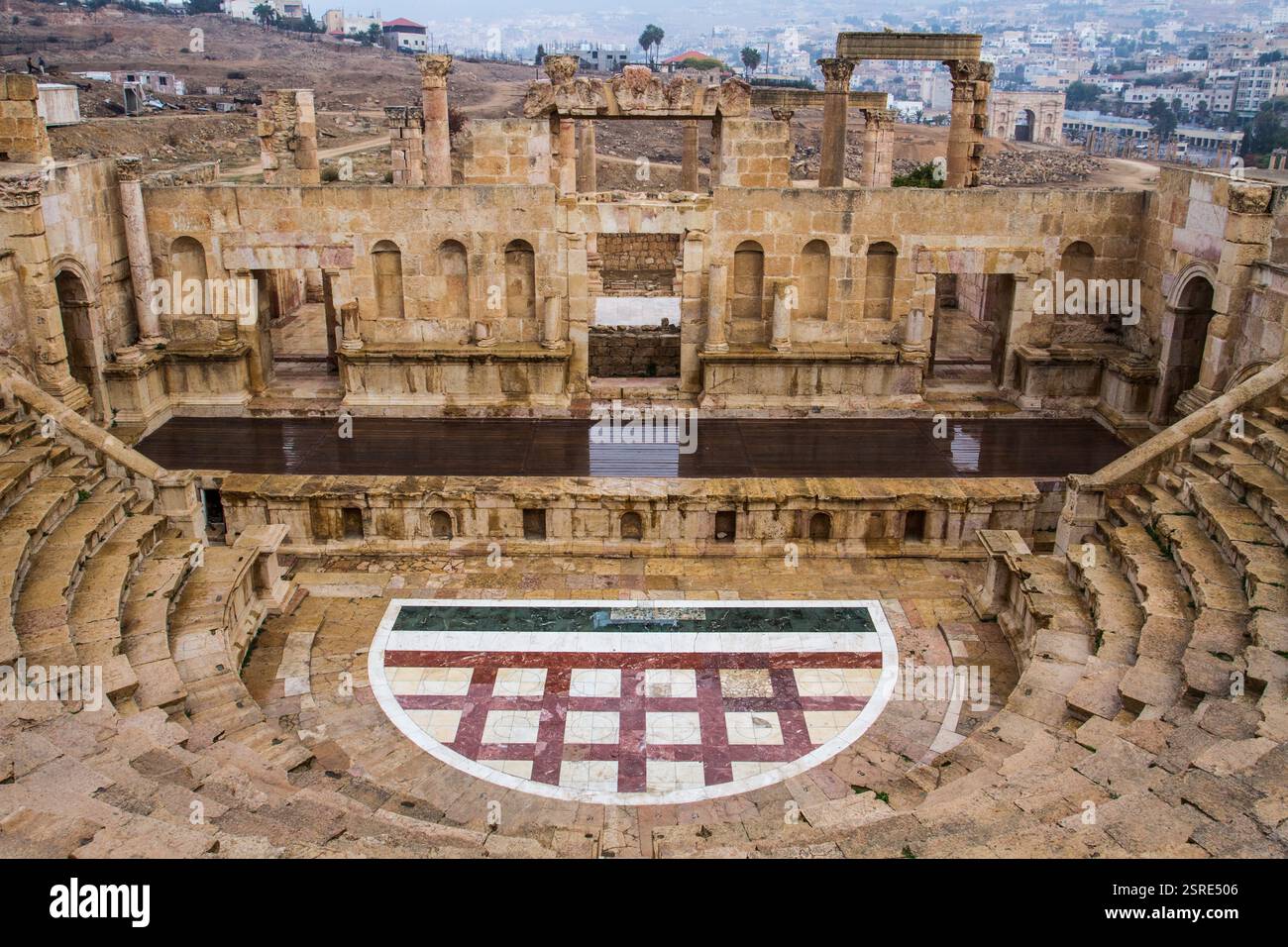 Jordan mosaic jerash hi-res stock photography and images - Alamy
