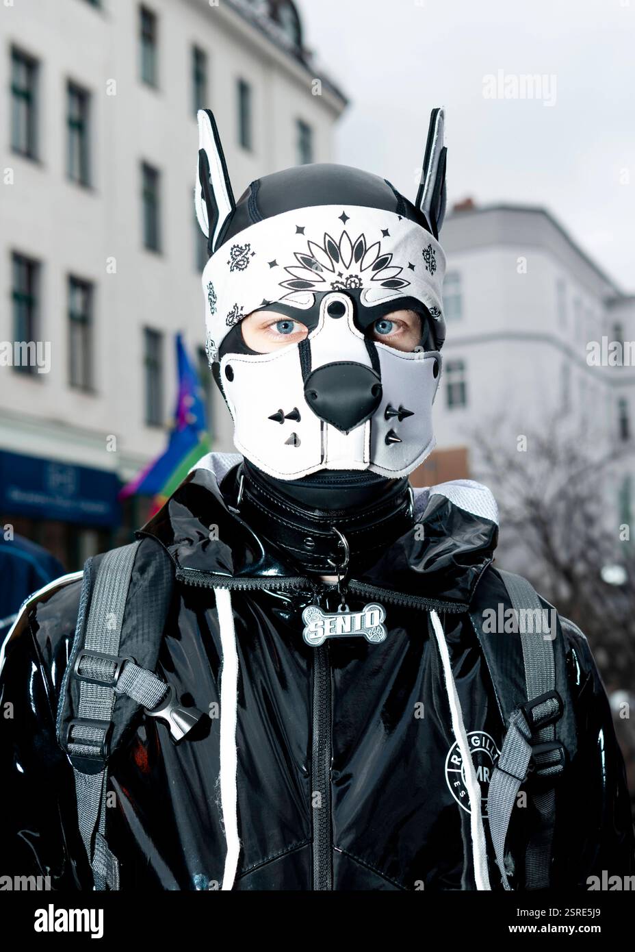 Winter CSD Pride Parade in Berlin vor der Bundestagswahl, am 15.02.2025 ...