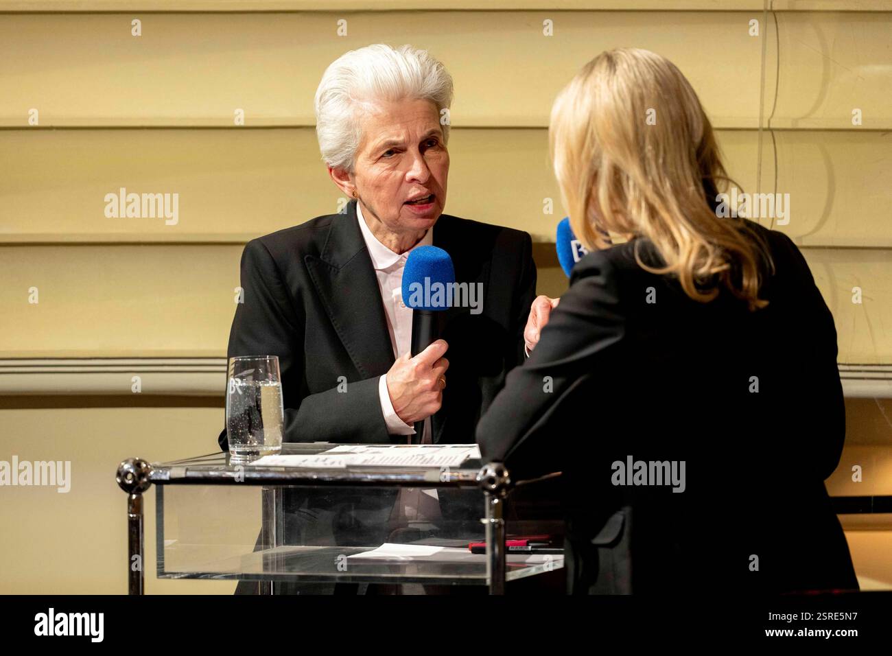 Munich, Bavaria, Germany. 15th Feb, 2025. MARIE-AGNES STRACK-ZIMMERMANN ...