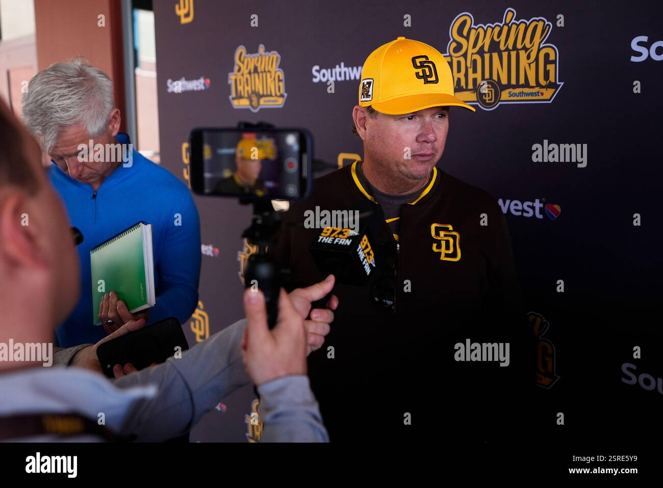 San Diego Padres Manager Mike Shildt Speaks To The Media Before Spring 1853