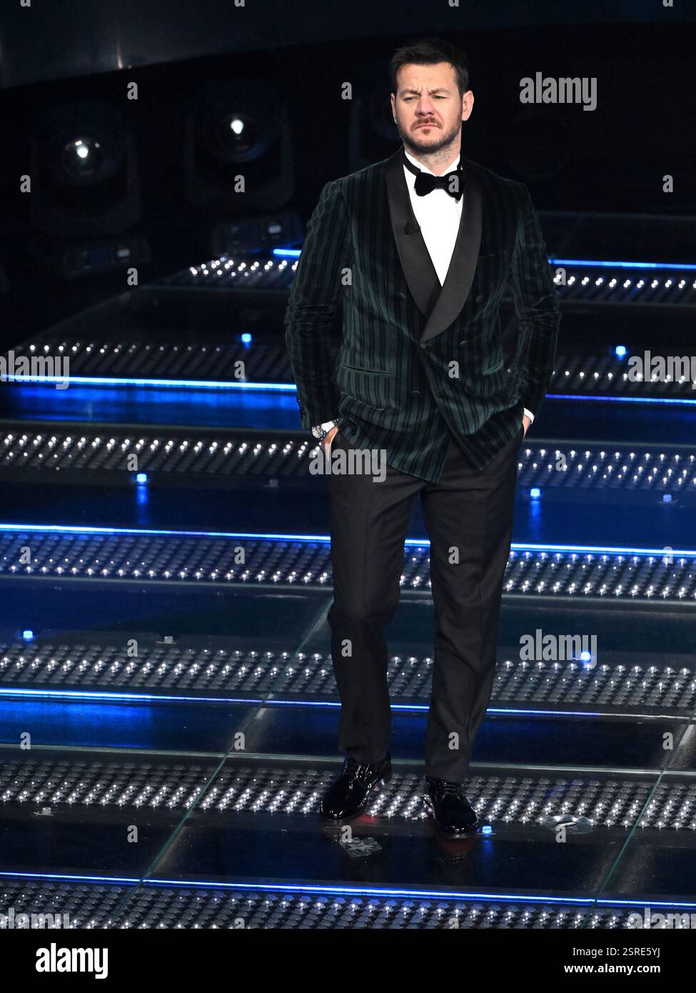 Sanremo, Italy. 15th Feb, 2025. Fifth Evening - Finale In the photo ...