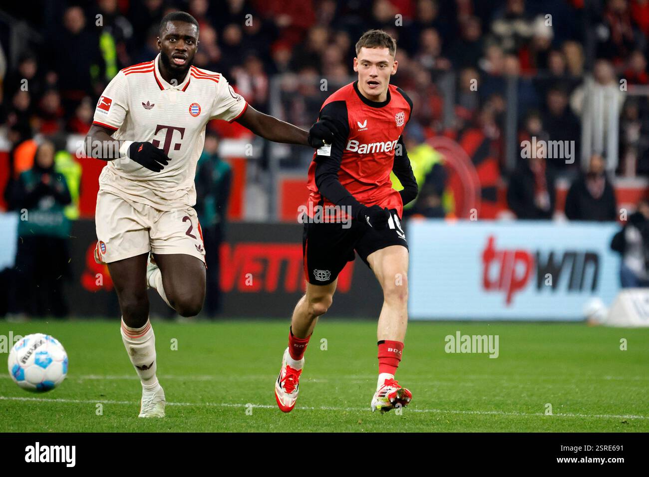 Leverkusen, Deutschland, Germany 1. Fussball Bundesliga, Saison 2024/2025 22. Spieltag, Matchday ...