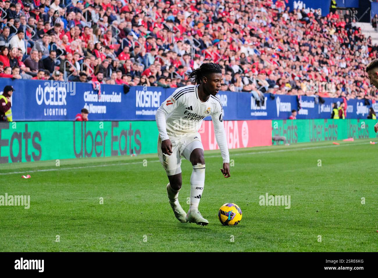 Pamplona, Navarra, Spain - 15th February 2025: Eduardo Camavinga ...