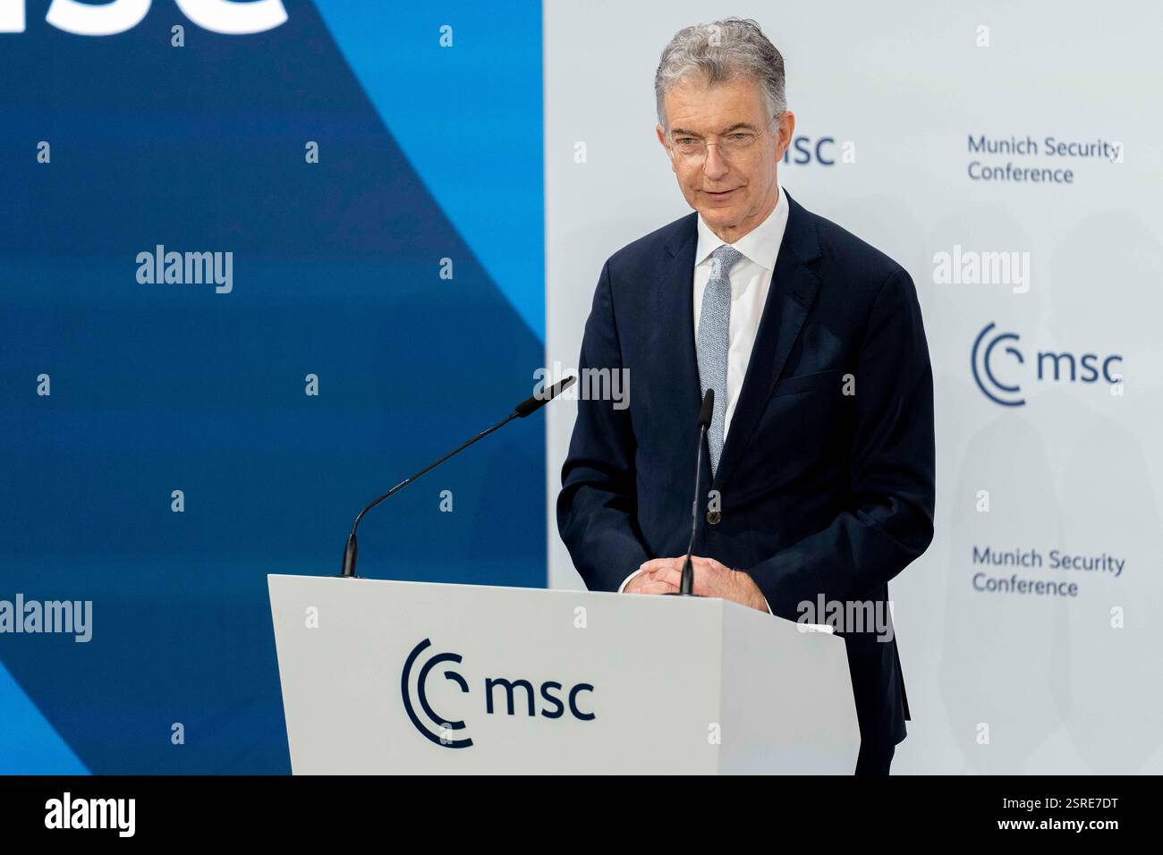 Munich, Bavaria, Germany. 15th Feb, 2025. Christoph Heusgen, Ambassador ...