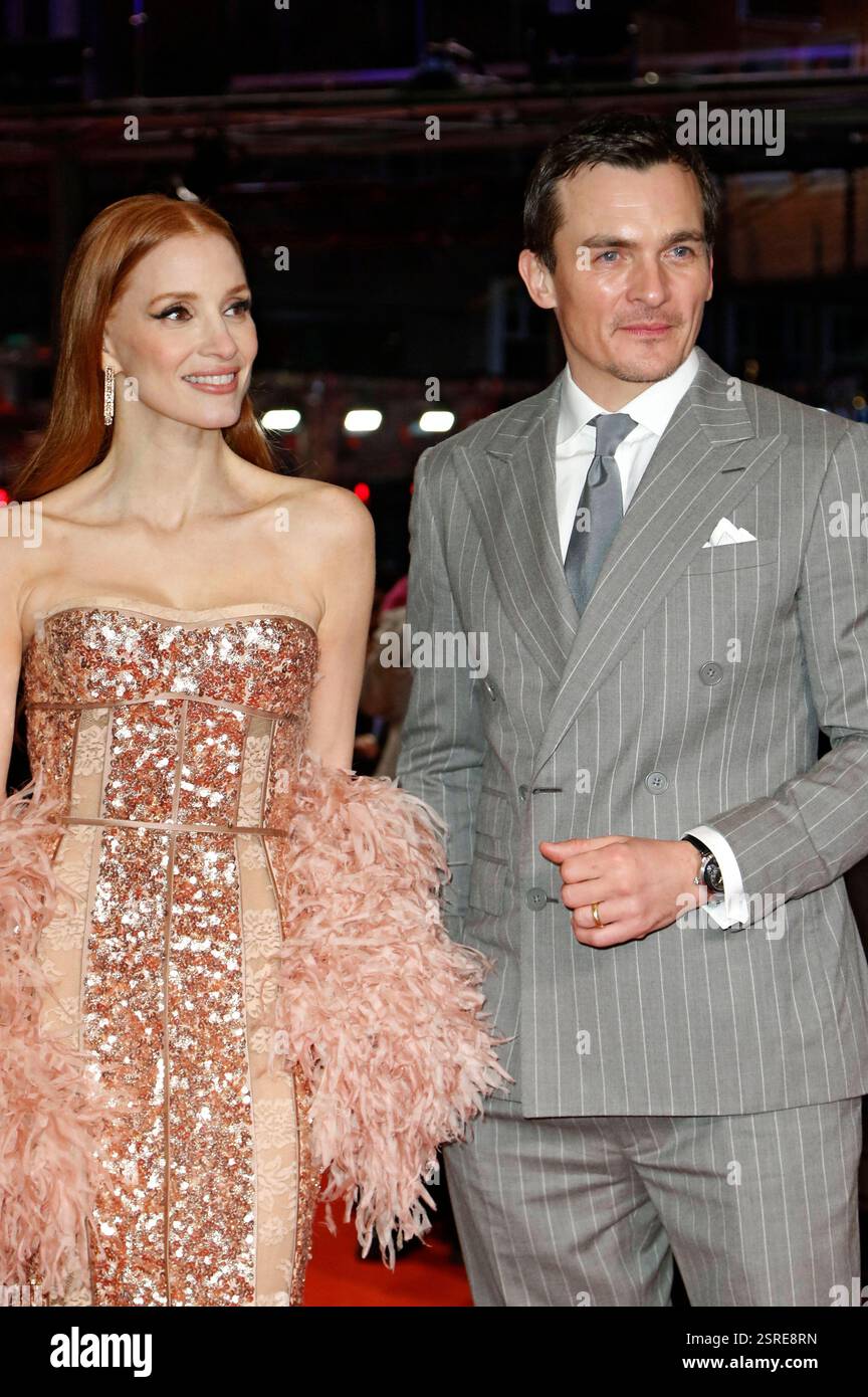 Jessica Chastain und Rupert Friend bei der Premiere des Kinofilms ...