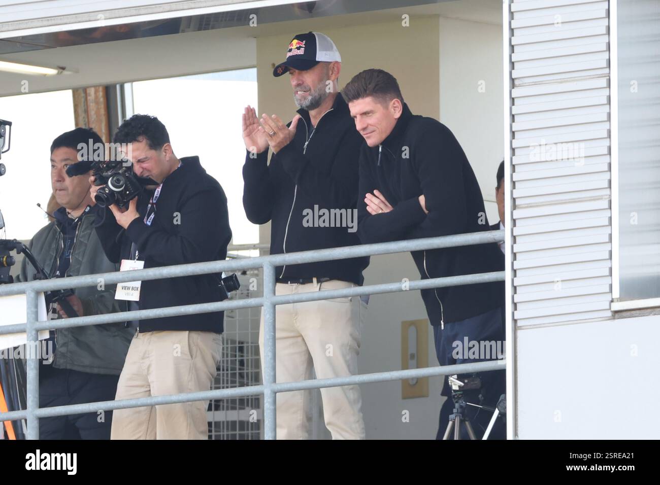 Saitama, Japan. 15th Feb, 2025. (L-R) Jurgen Norbert Klopp, Mario Gomez Football/Soccer : 2025 ...