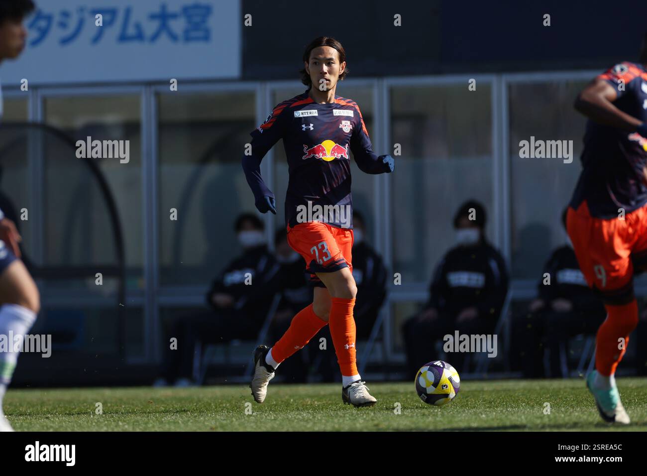 Saitama, Japan. 15th Feb, 2025. Kenyu Sugimoto (Ardija) Football/Soccer : 2025 J2 League match ...