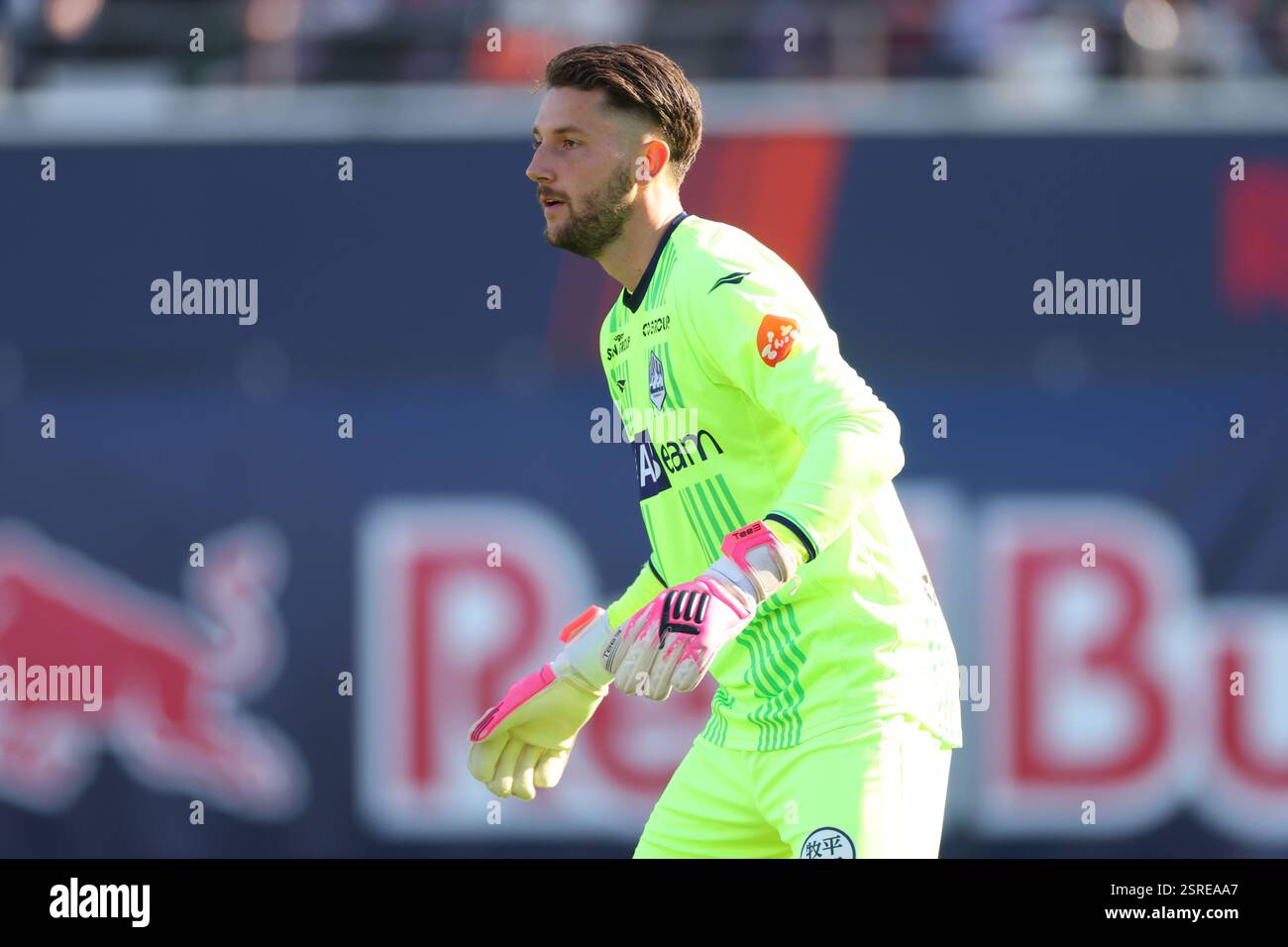 Saitama, Japan. 15th Feb, 2025. Thomas Heward Belle (Montedio) Football ...
