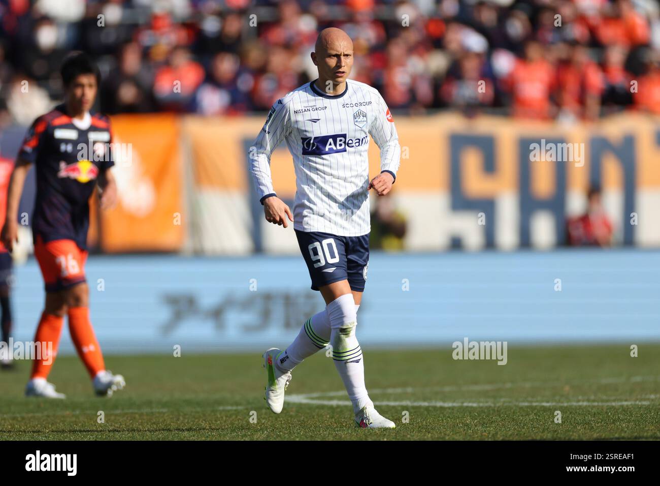 Saitama, Japan. 15th Feb, 2025. Akira Silvano Disaro (Montedio) Football/Soccer : 2025 J2 League ...