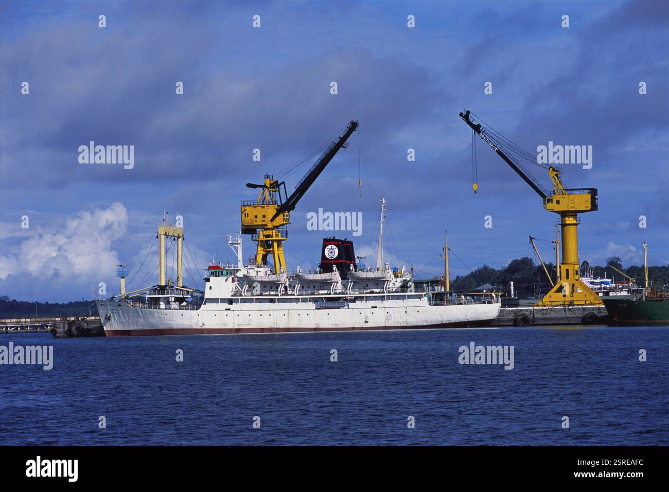 Shipping port, Port Blair, Andaman Islands, India, Asia Stock Photo - Alamy
