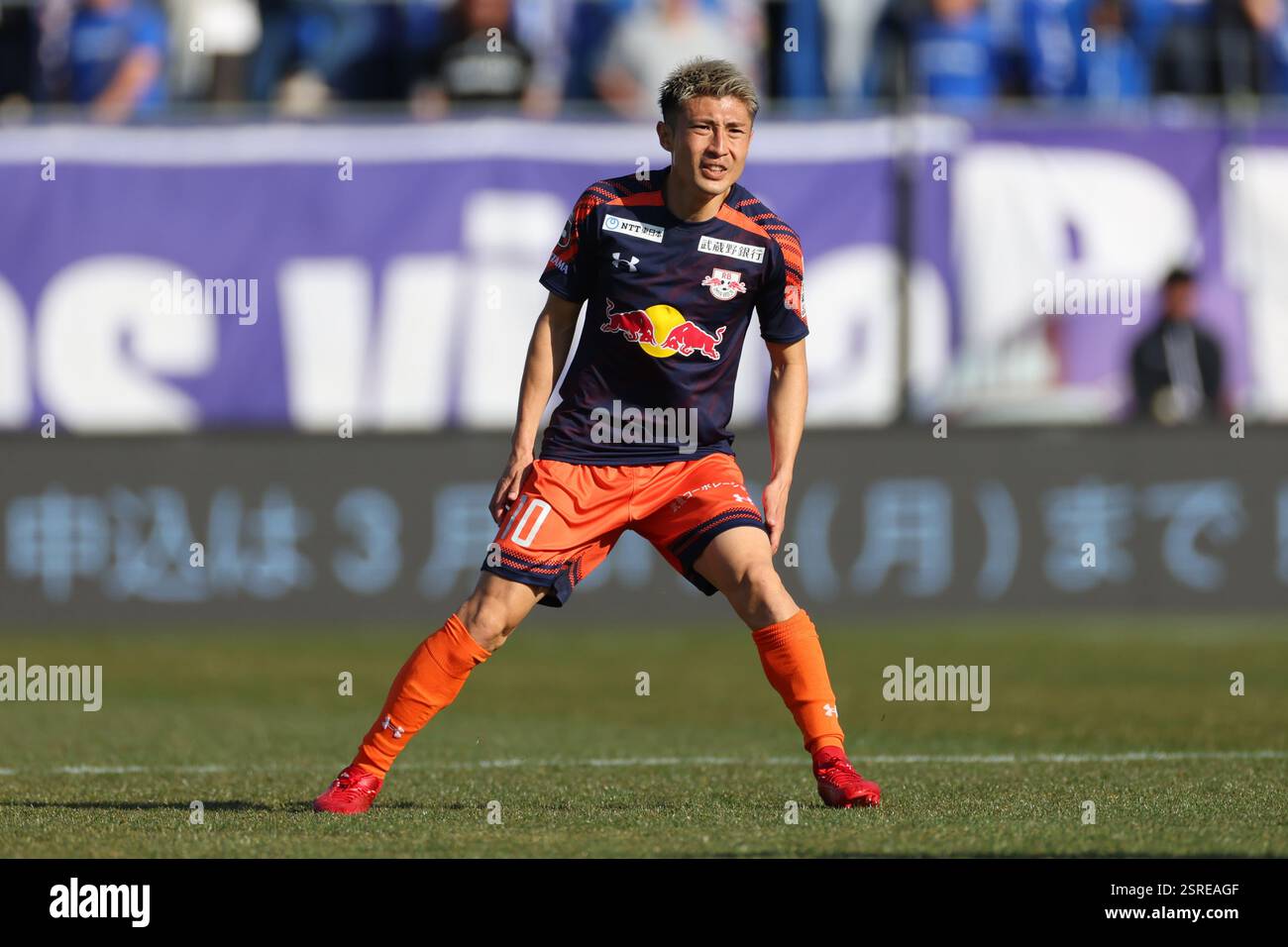 Saitama, Japan. 15th Feb, 2025. Yuta Toyokawa (Ardija) Football/Soccer : 2025 J2 League match ...